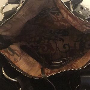 Francesco Biasia | Bags | Francesco Biasia Olive Green Ruffled Leather ...